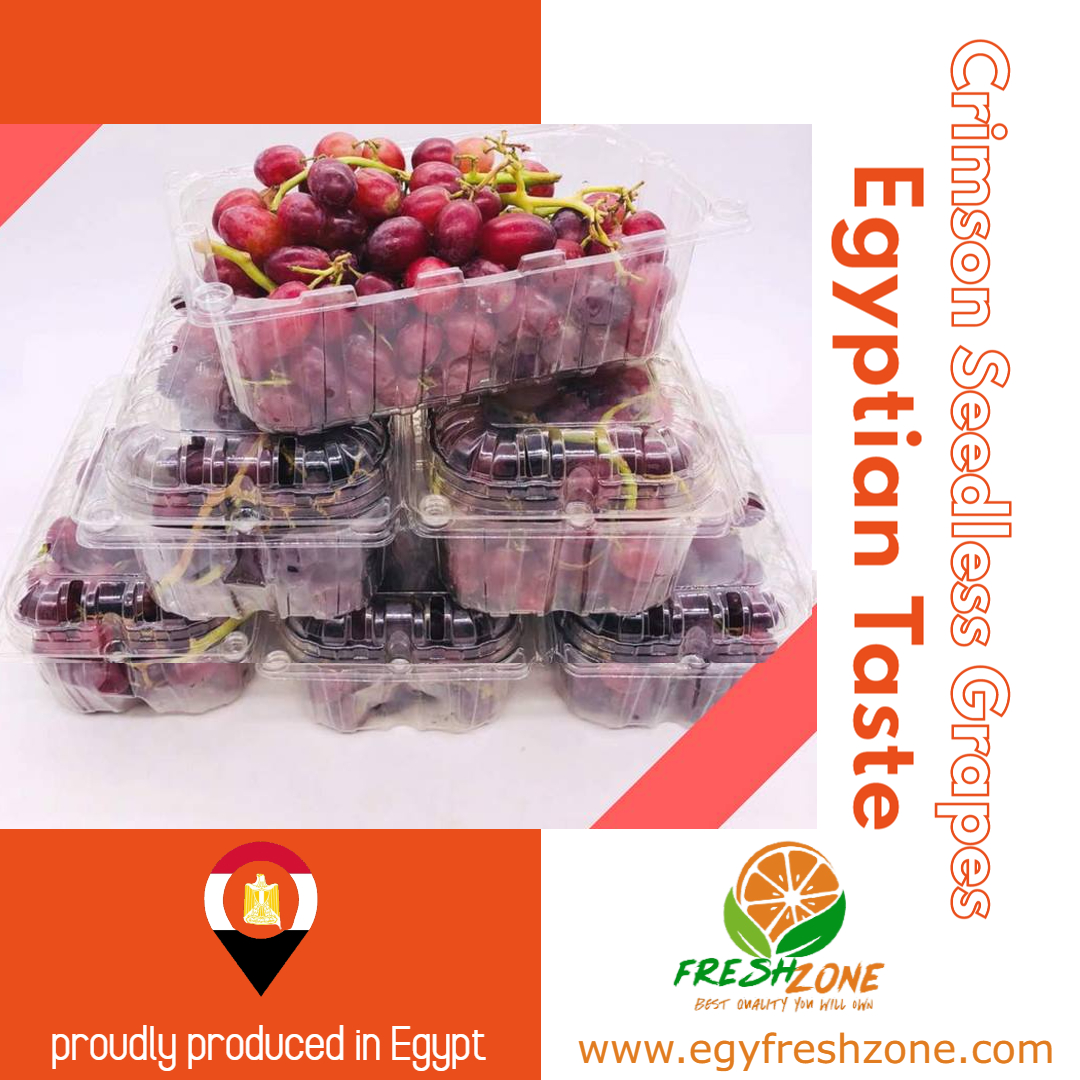Egyptian Crimson Grapes, Common Variety but Different taste with ...